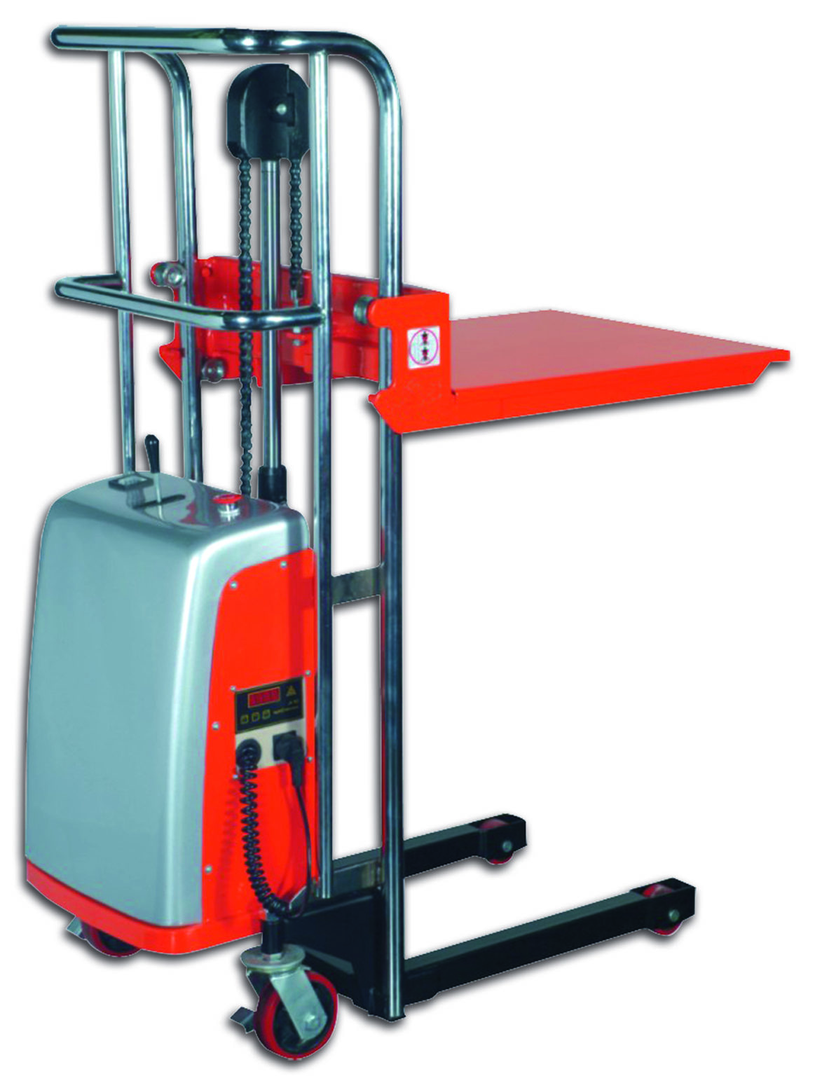 Gerbeur semi-électrique capacité : 400 kg hauteur d'élévation : 1500 mm ...